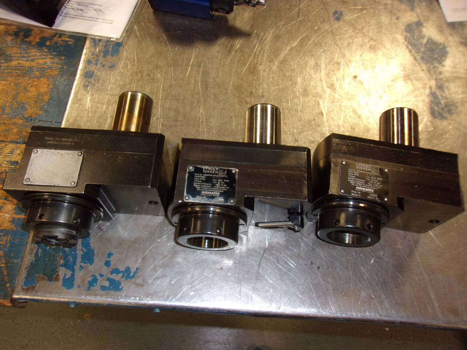 Mimatic 124252 68272 08 6500rpm live tool repair - Ekstrom Carlson