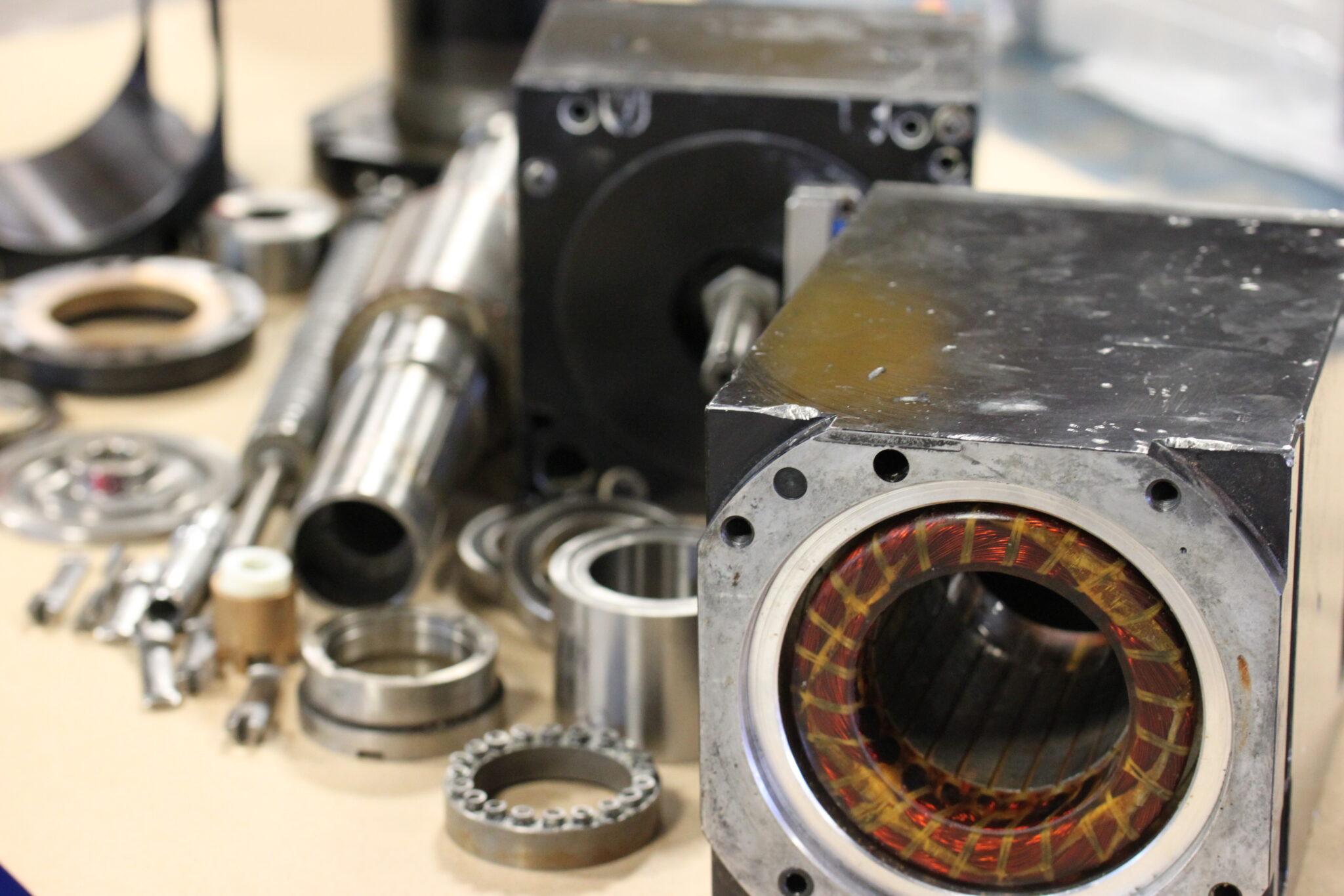 New Spindle Motors, Arbor Motors, Custom Motors - Ekstrom Carlson